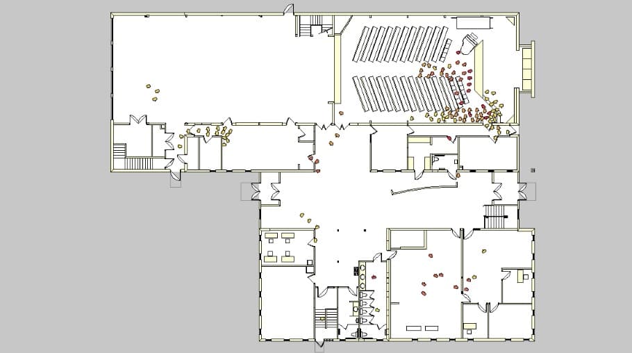SimTread Crowd Flow Simulation Software—Now At Version 2.5