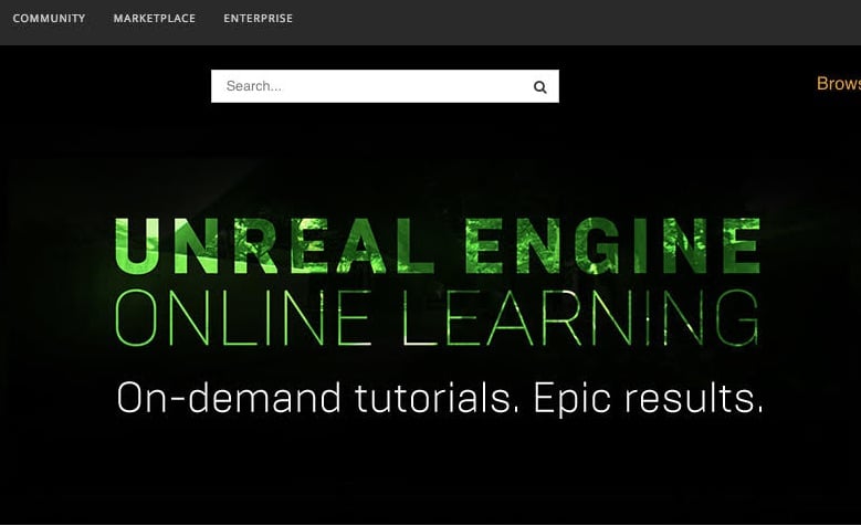 Quick Look—New 'Unreal Engine Online Learning" Platform for Pro Markets
