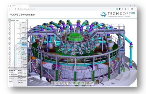 HOOPS Communicator 2019 Adds WebAssembly Rendering and Support for BIM Collaboration Format