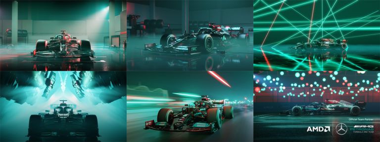 Amazing Mercedes-AMG F1 Animation—Boasts AMD Radeon Pro and Blender ...